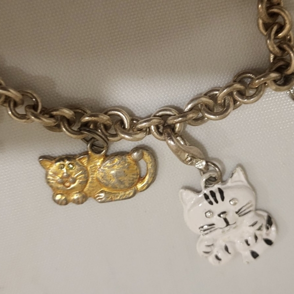 Accessories | Vintage Meow Signed Sterling Silver Cat Lover Kitty ...